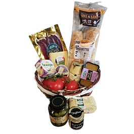 The Fine and Fancy Frenchman Baguette Sandwich Basket