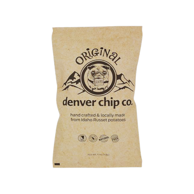 Denver Chip Co Potato Chips 4 oz