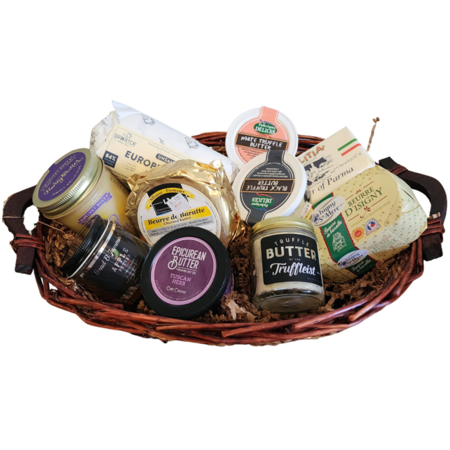 The Butter board Gift Basket, No Nationwide !!! Start with 3 butters.