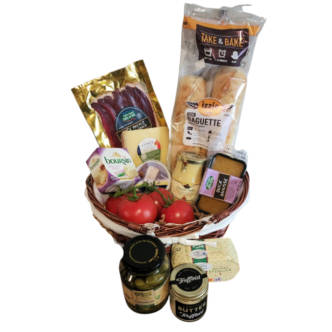 The Fine and Fancy Frenchman Baguette Sandwich Basket