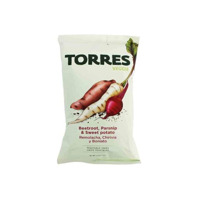 Torres Vegetable Chips Beetroot Parsnip and Sweet potato