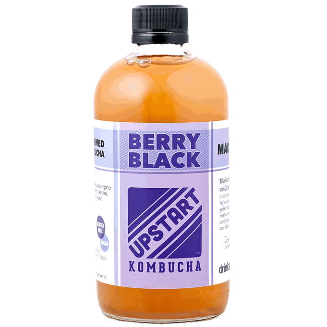 5280Market and 5280Gourmet presents Upstart Berry Black Kombucha 16 Oz