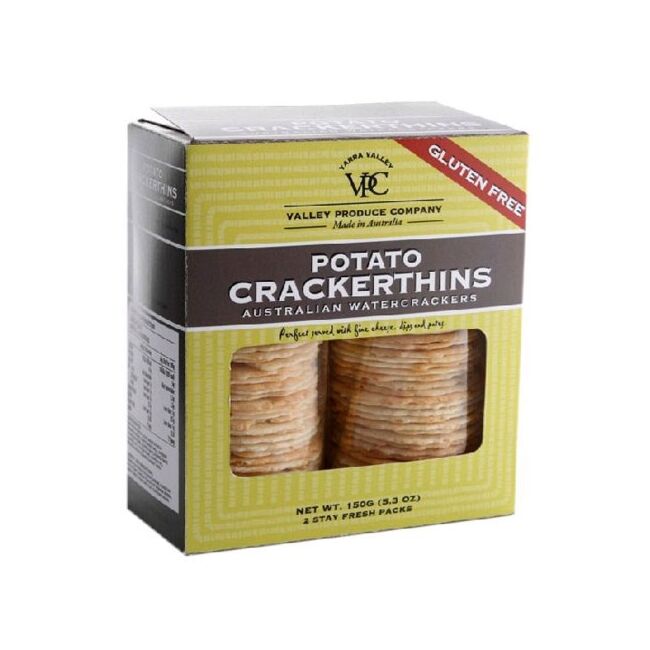 Valley Produce Company Gluten Free Potato Crackers 5.3 Oz