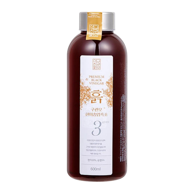 Kookwanmo Pine Needle Black Vinegar (Aged 3 Years)
